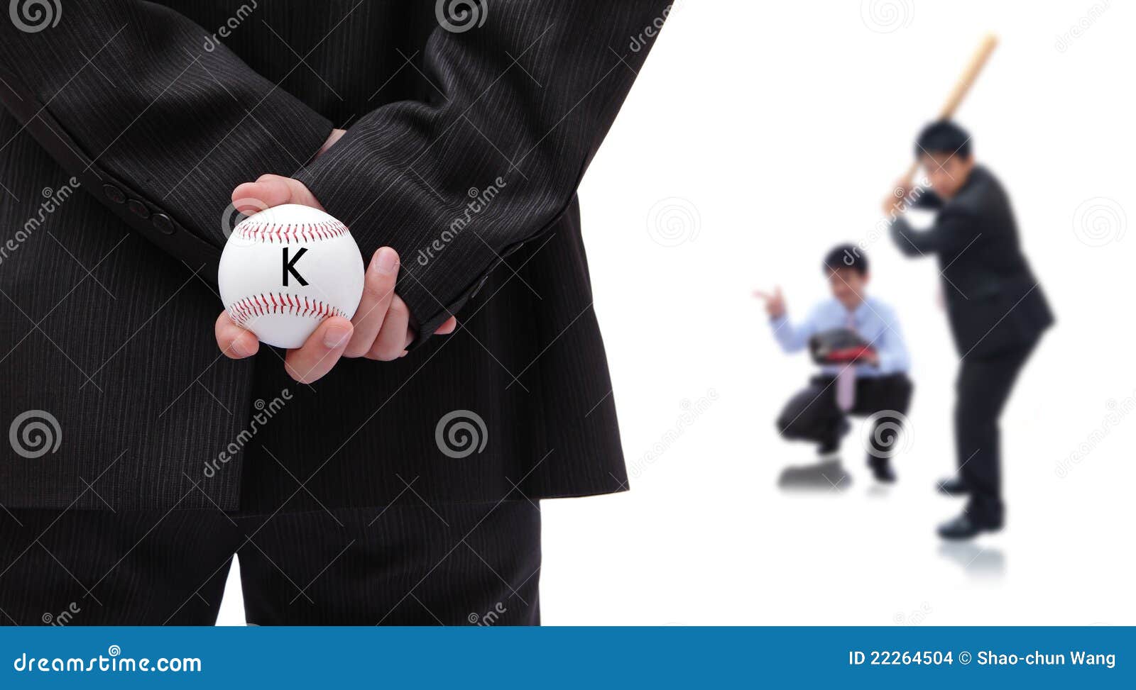 Business Man Holding Baseball Stock Photo - Image of competitor, home ...