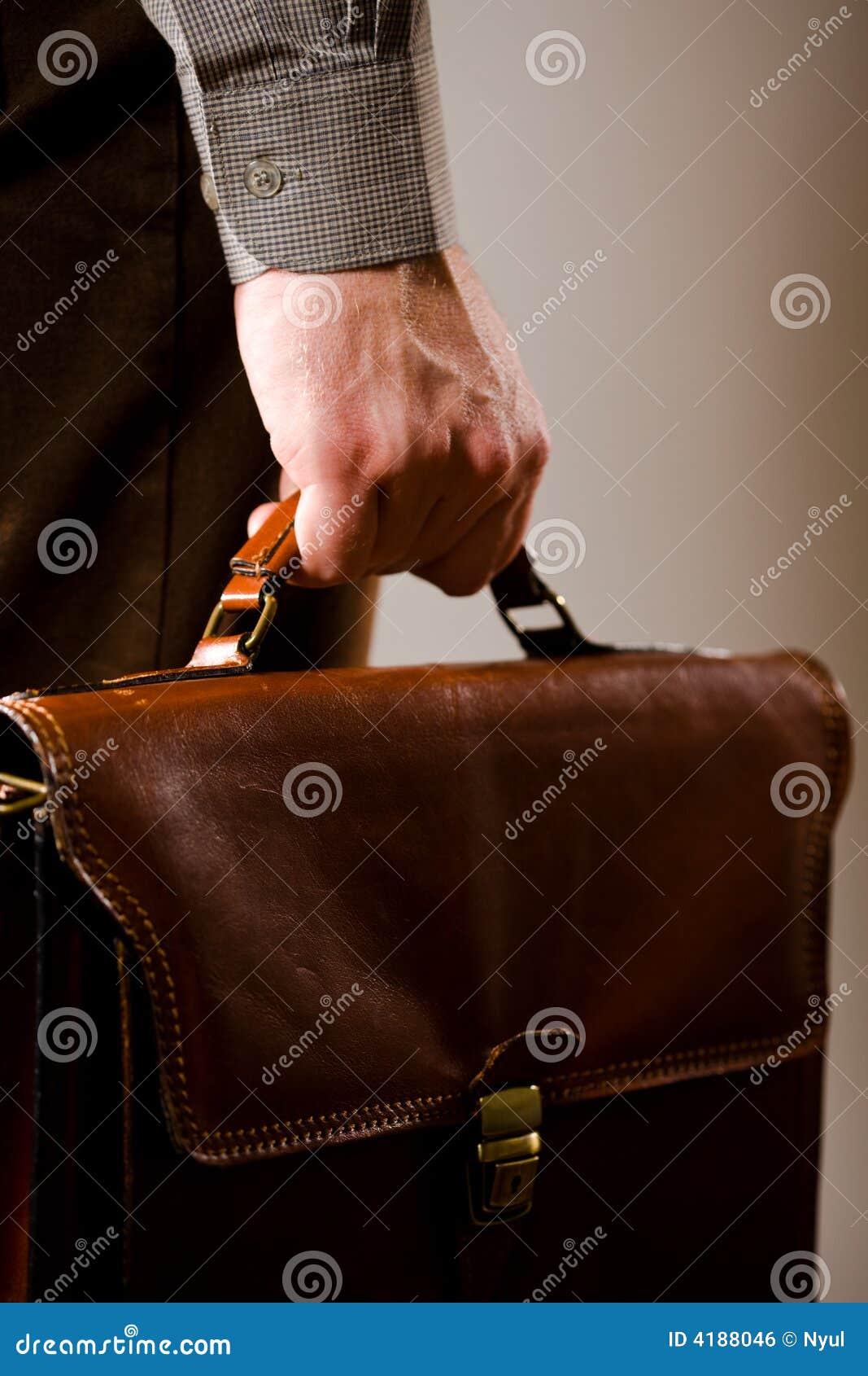 Business Man Holding Briefcase Stock Photo - Image of businessperson ...