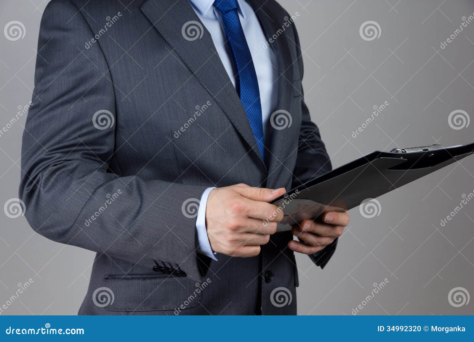 Business Man Holding Documents Stock Photo - Image of consultant ...