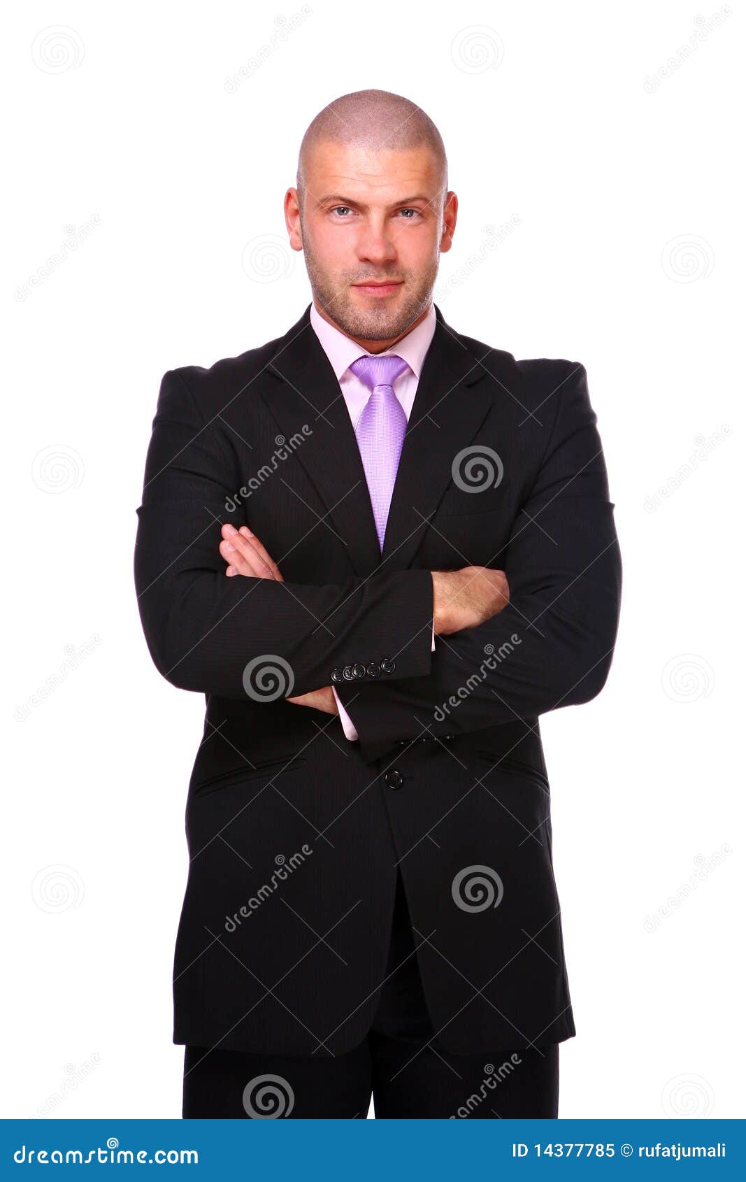 Business Man Isolated on the White Stock Image - Image of caucasian ...