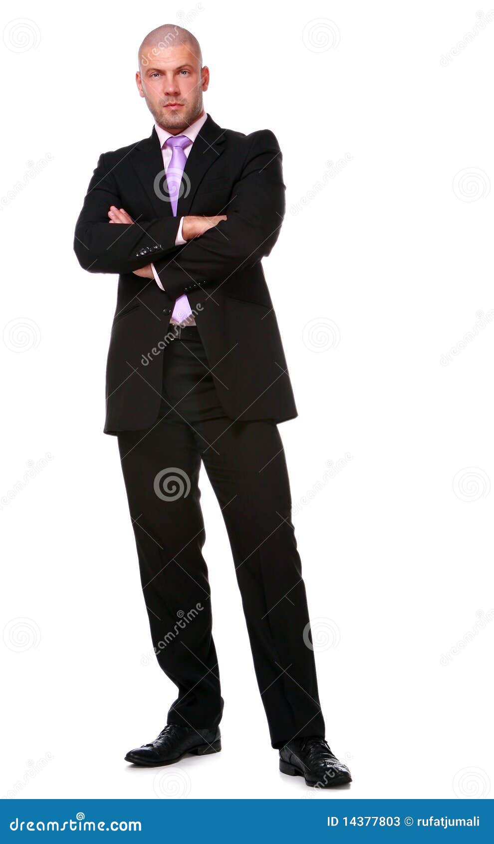 Business Man Isolated on White Stock Image - Image of human ...