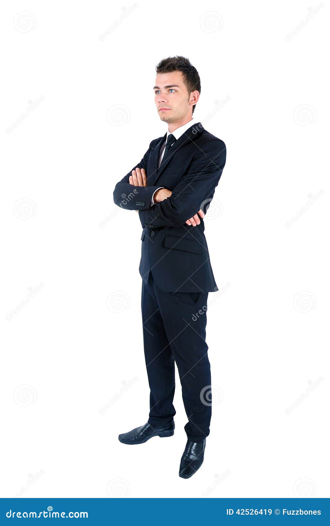 Business man isolated stock image. Image of european - 42526419