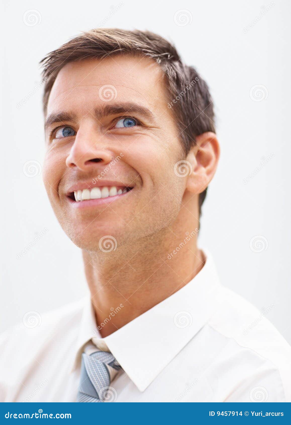 Business Man Looking Away and Smiling Stock Photo - Image of happy ... Business Man Looking Away and Smiling Stock Photo - Image of happy ...