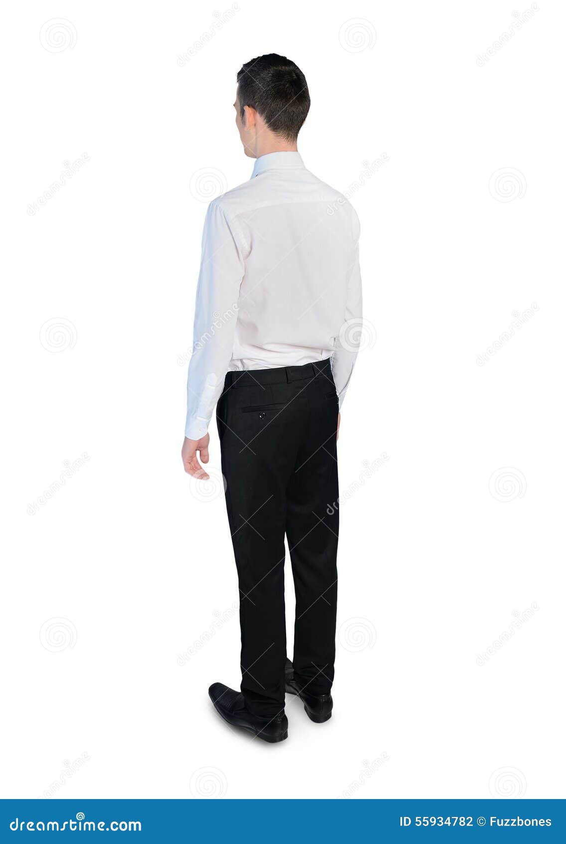 Business man looking back stock photo. Image of copy - 55934782