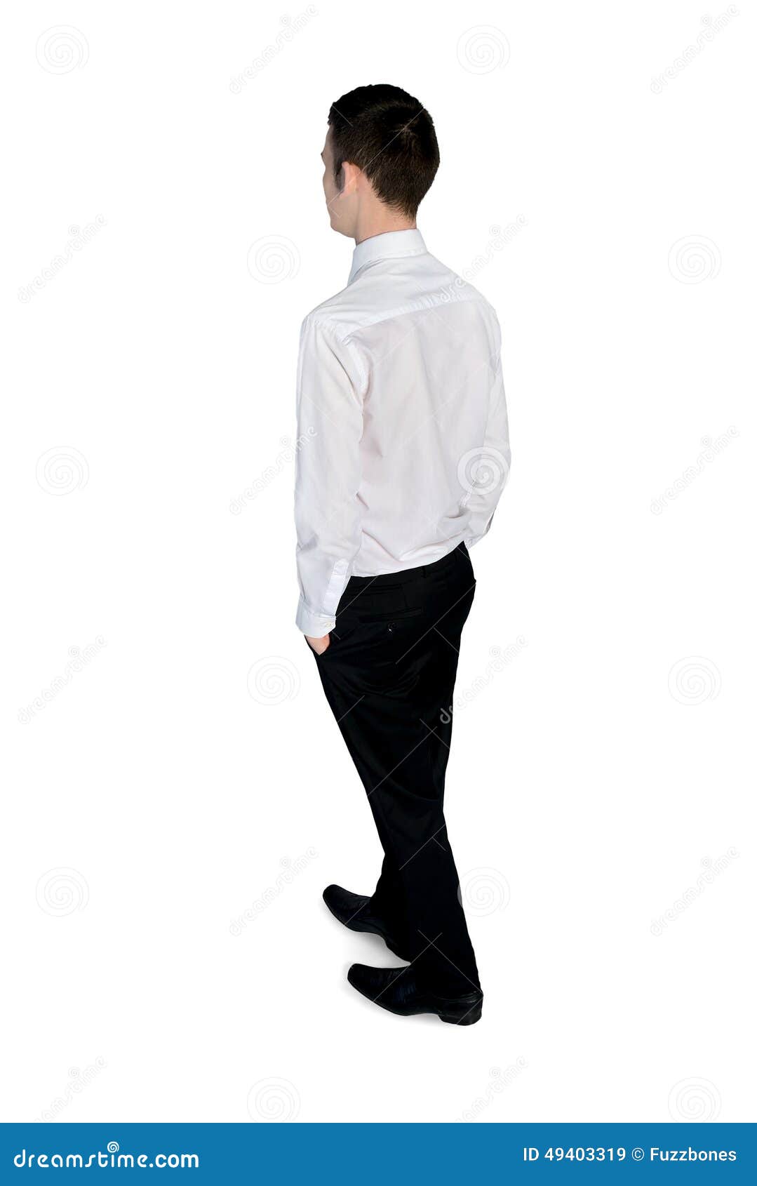 Business man looking back stock image. Image of look - 49403319