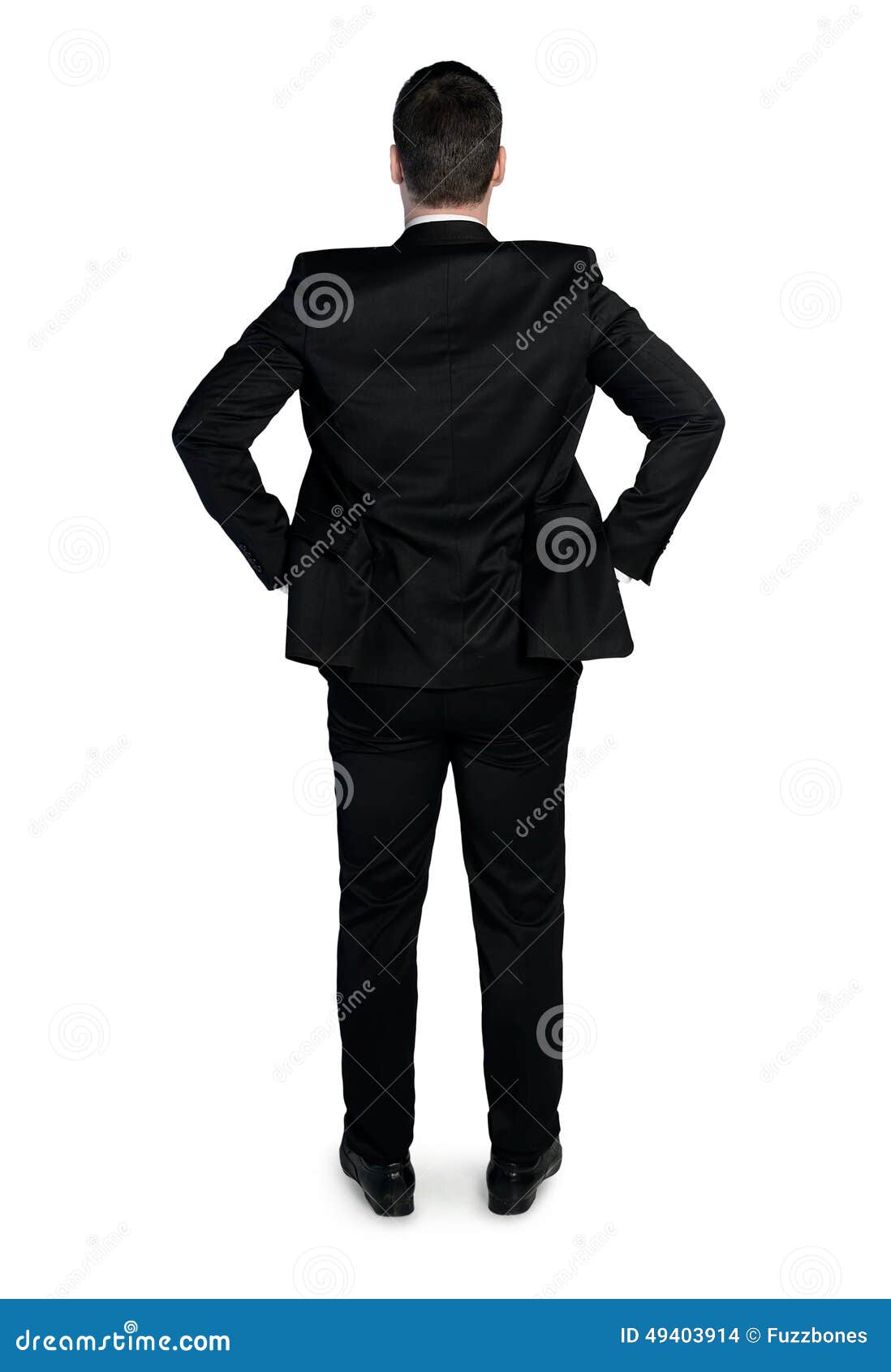 Business man looking back stock photo. Image of full - 49403914
