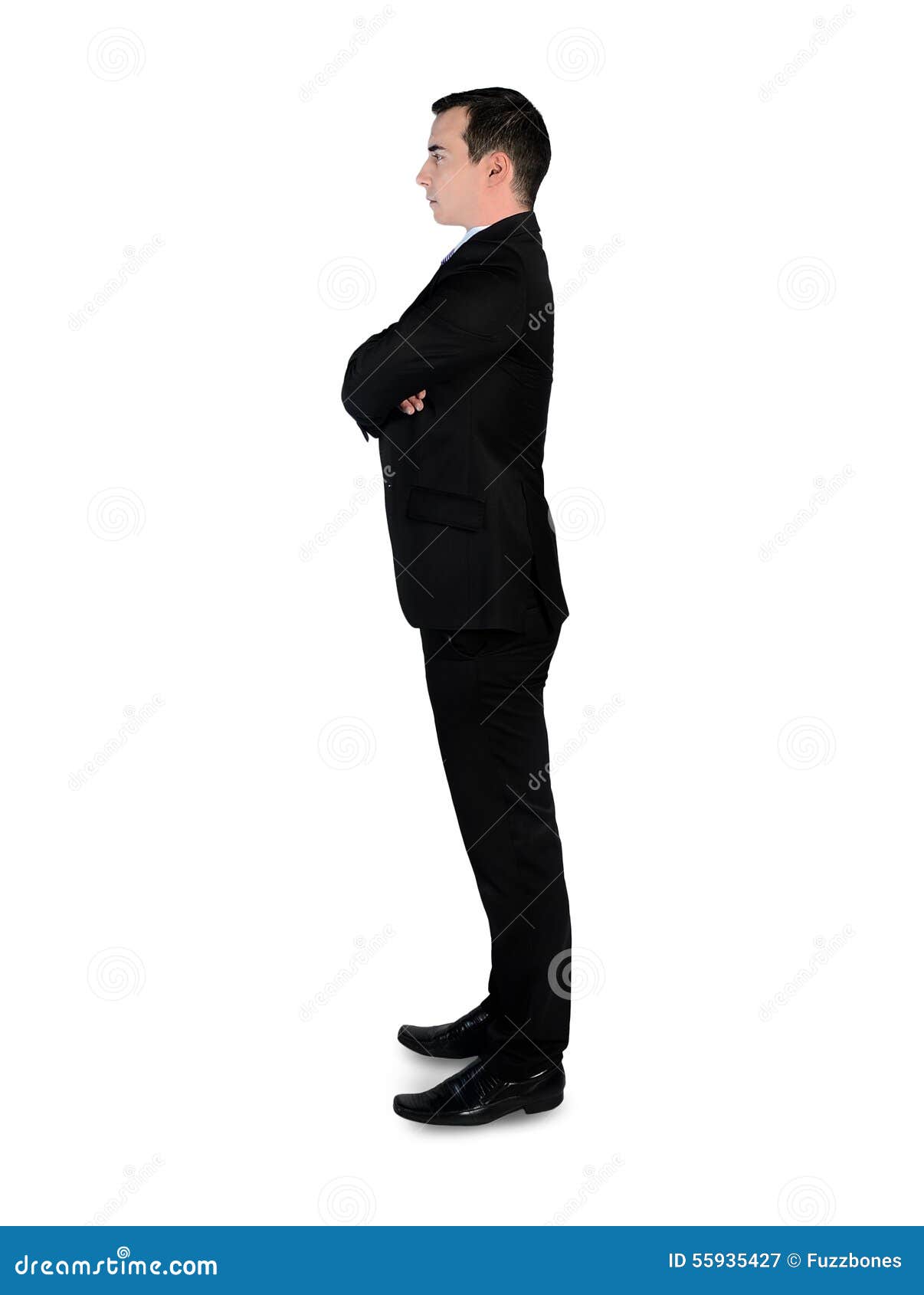 Business man looking side stock image. Image of european - 55935427