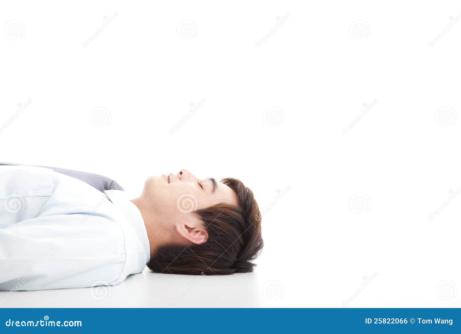 Business Man Lying on Floor Stock Photo - Image of stress, boredom ...