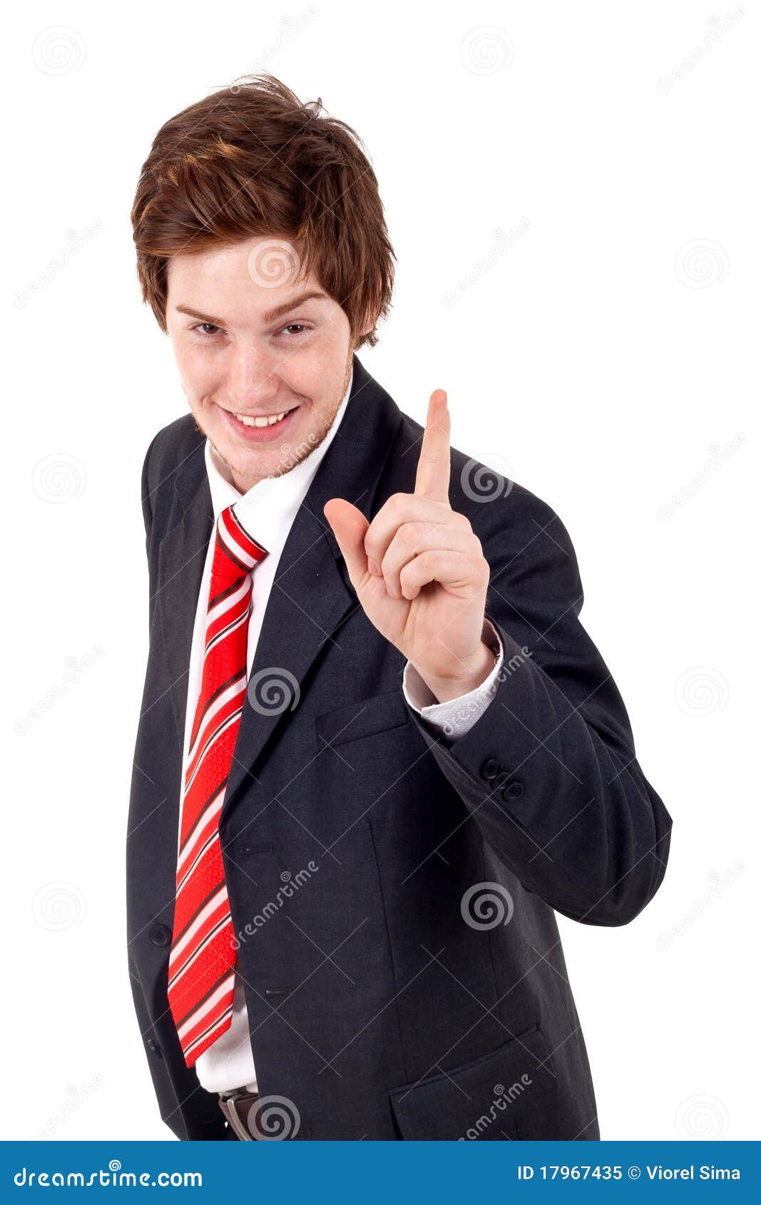 Business Man Making Gesture Stock Image - Image of dude, hand: 17967435