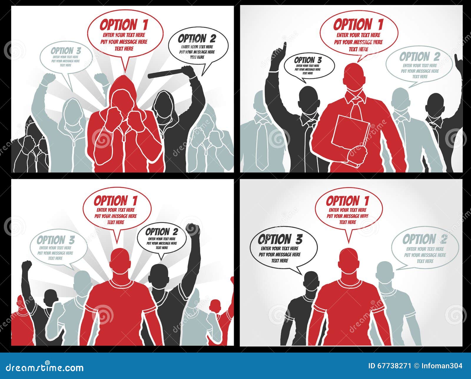 Business Man Modern Infographic Stock Vector - Illustration of ...