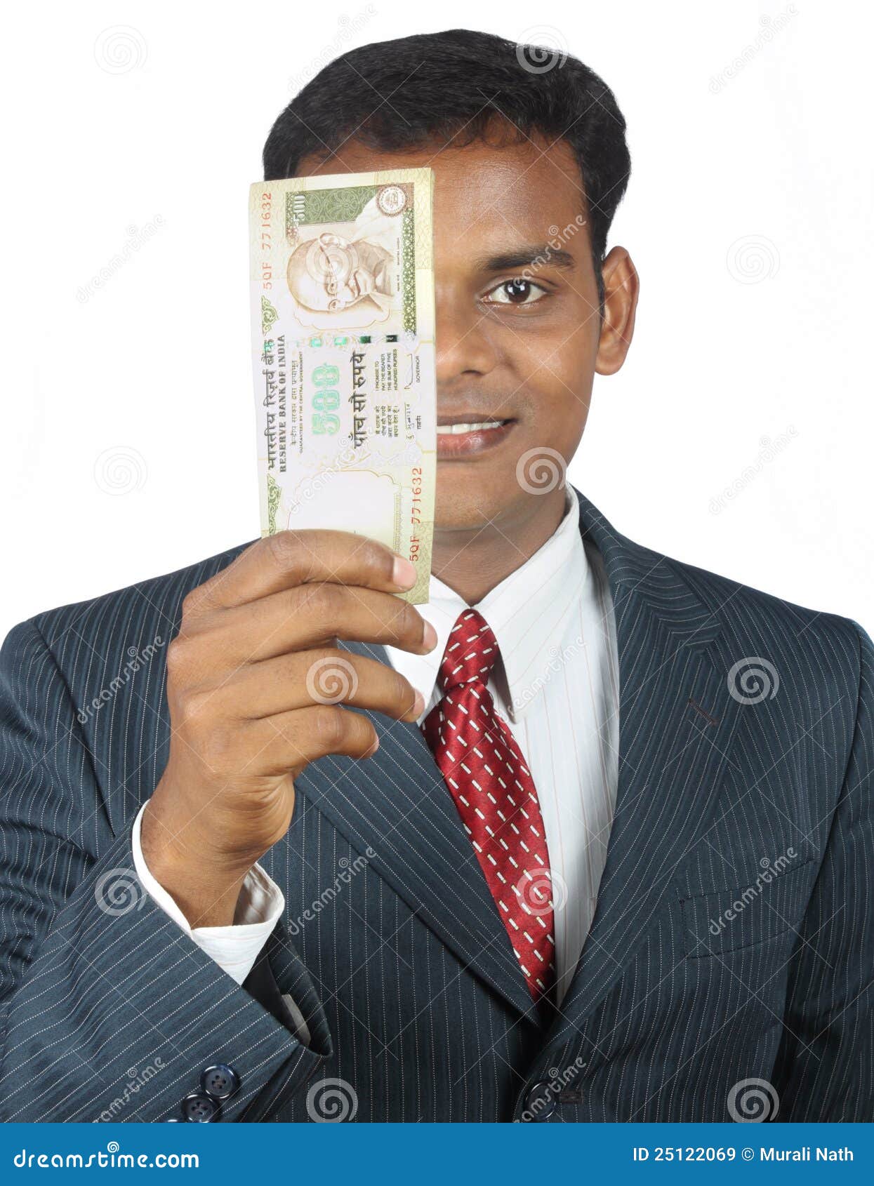 Business man with money stock image. Image of formal - 25122069