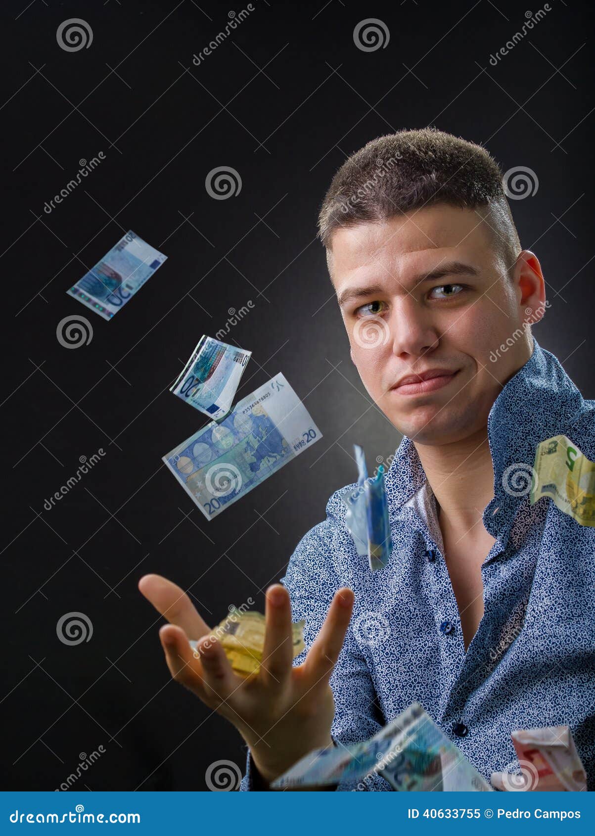 Business man and money stock image. Image of earnings - 40633755