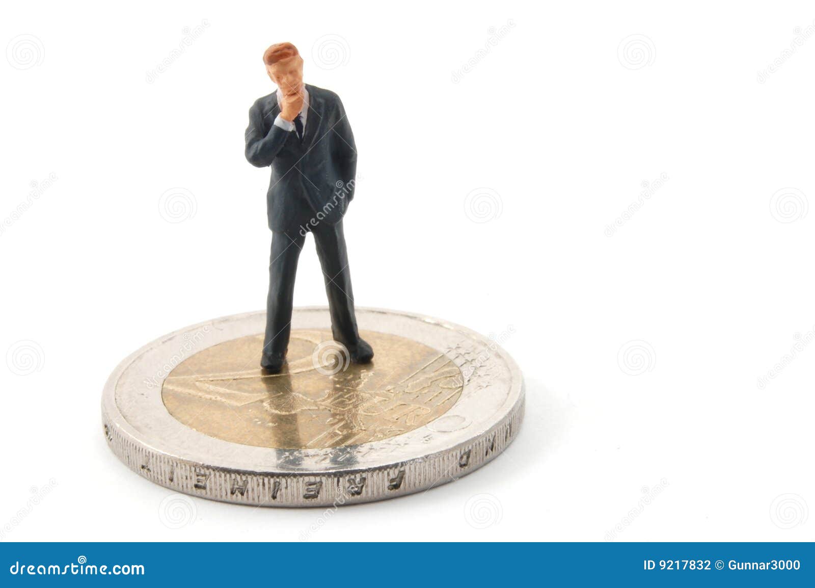 Business Man and Money Isolated Stock Photo - Image of exchange ...