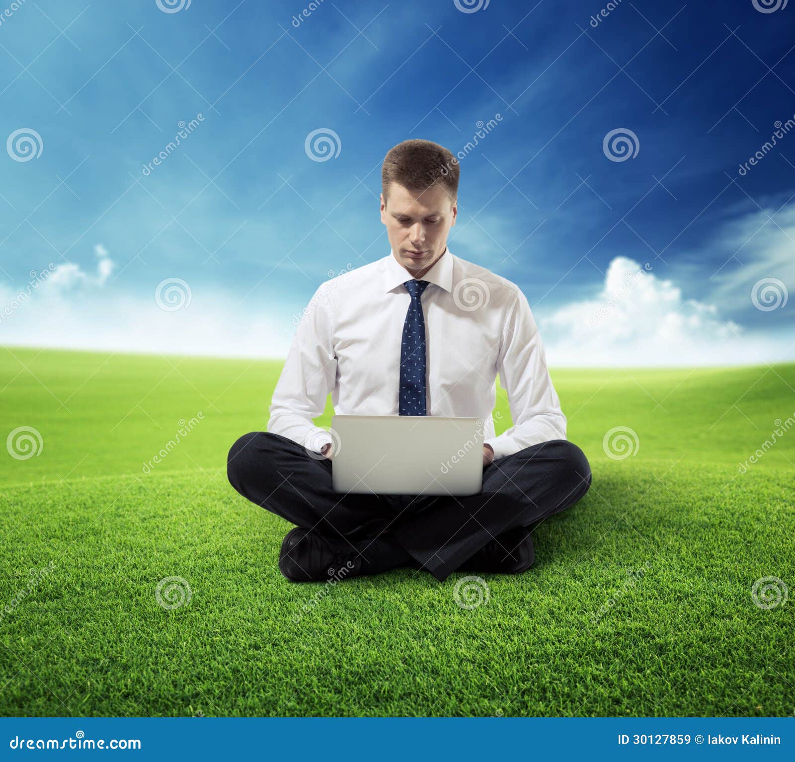 Business man with notebook stock image. Image of male - 30127859