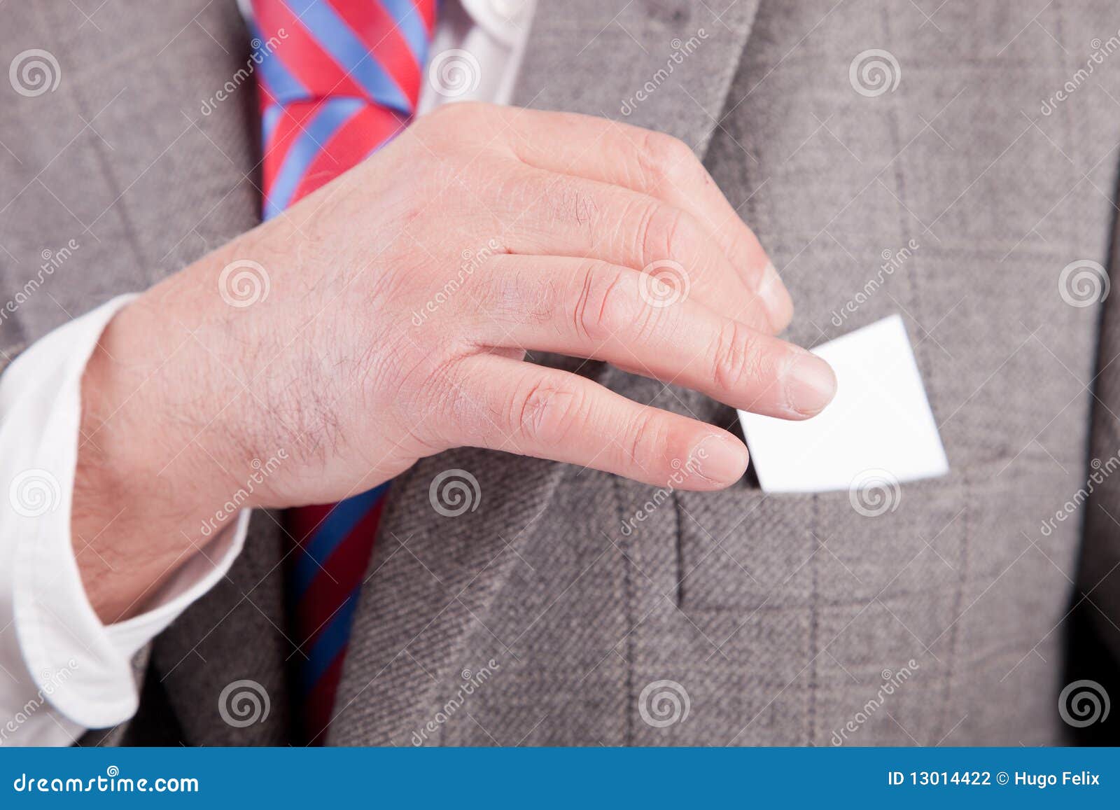 Business man offering card stock photo. Image of message - 13014422