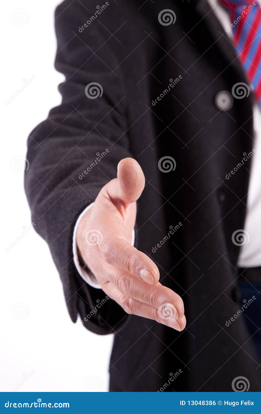 Business Man Offering Handshake Stock Photo - Image of meeting ...