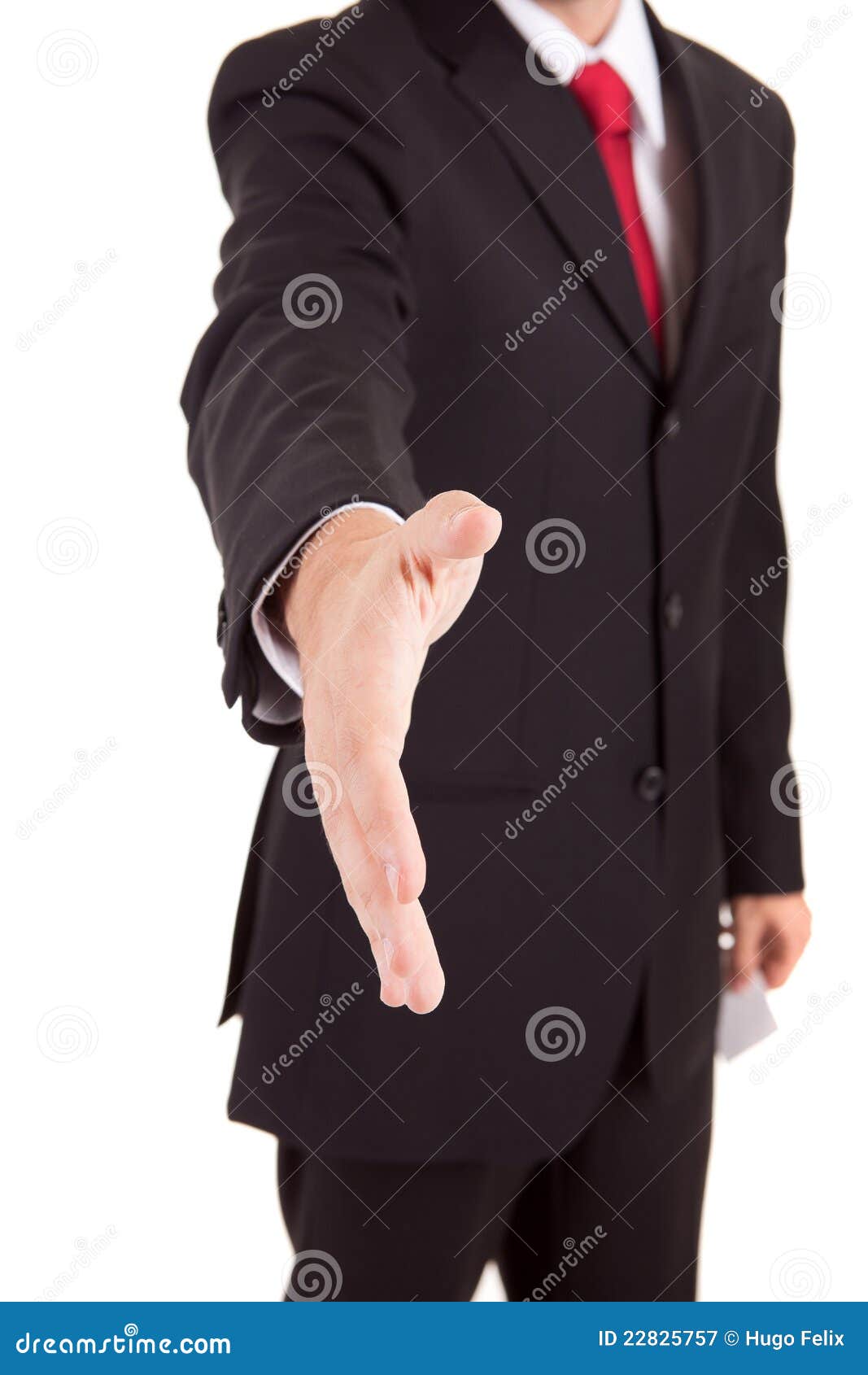 Business Man Offering Handshake Stock Image - Image of greeting ...