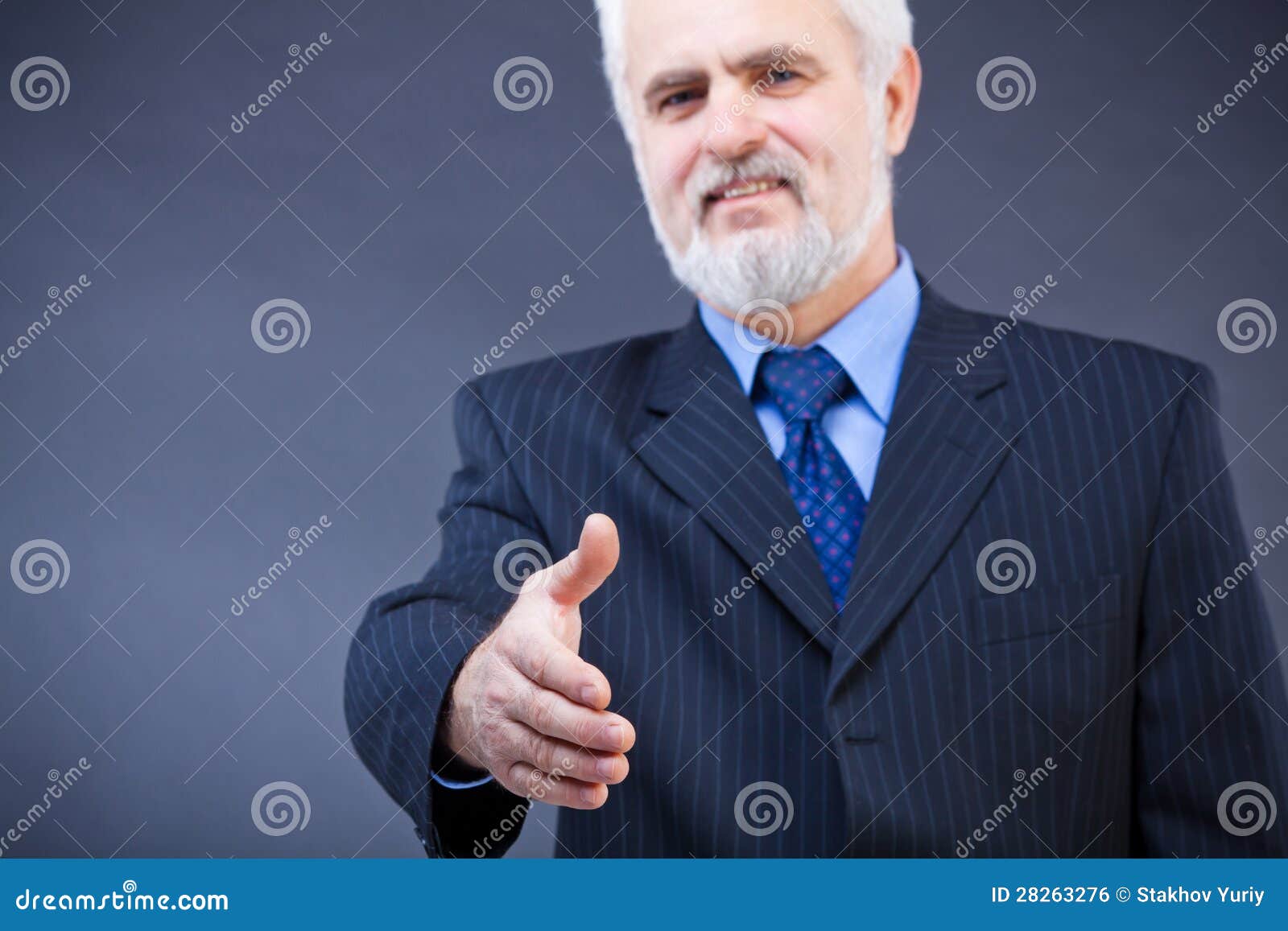 Business Man Offering for Handshake Stock Photo - Image of agreement ...