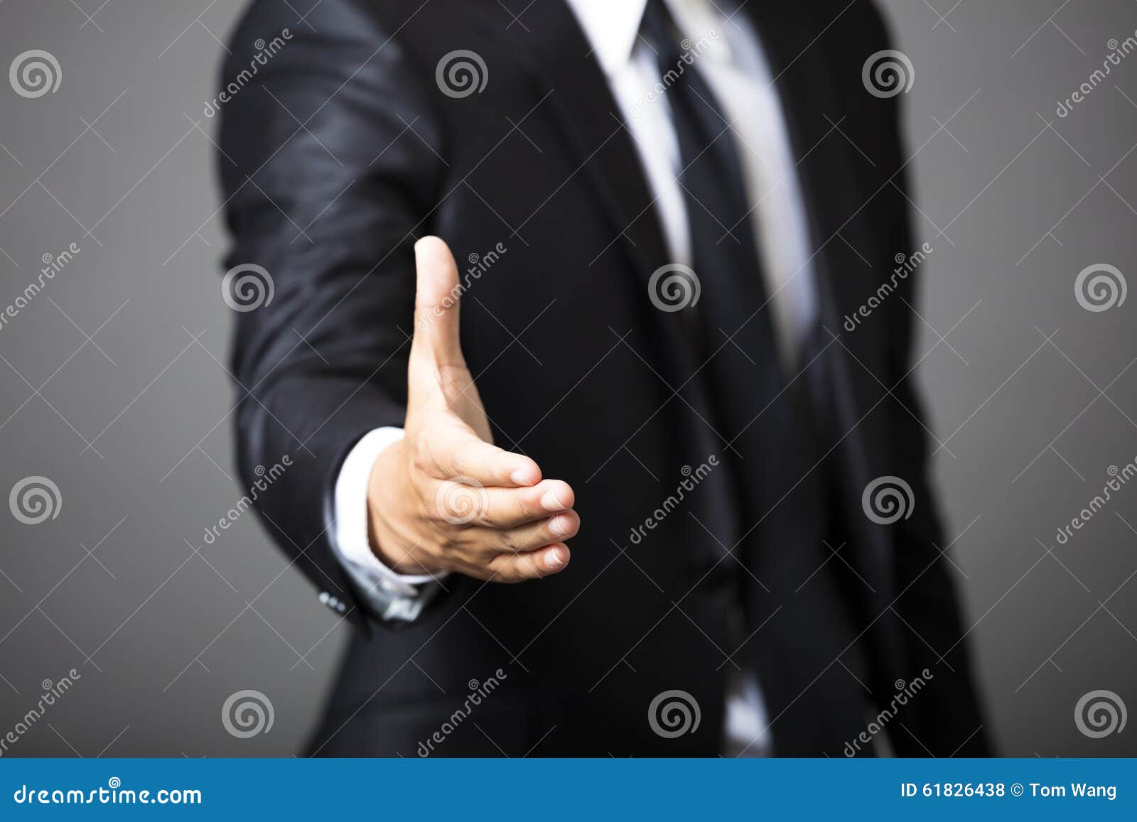 Business Man Offering Handshake Stock Photo - Image of shake, agreement ...