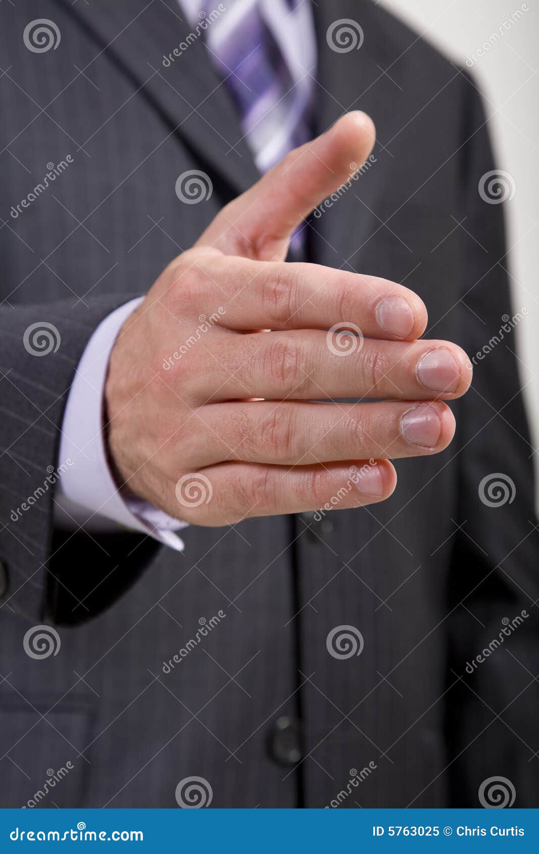Business Man Offers Handshake Stock Image - Image of gesture, standing ...