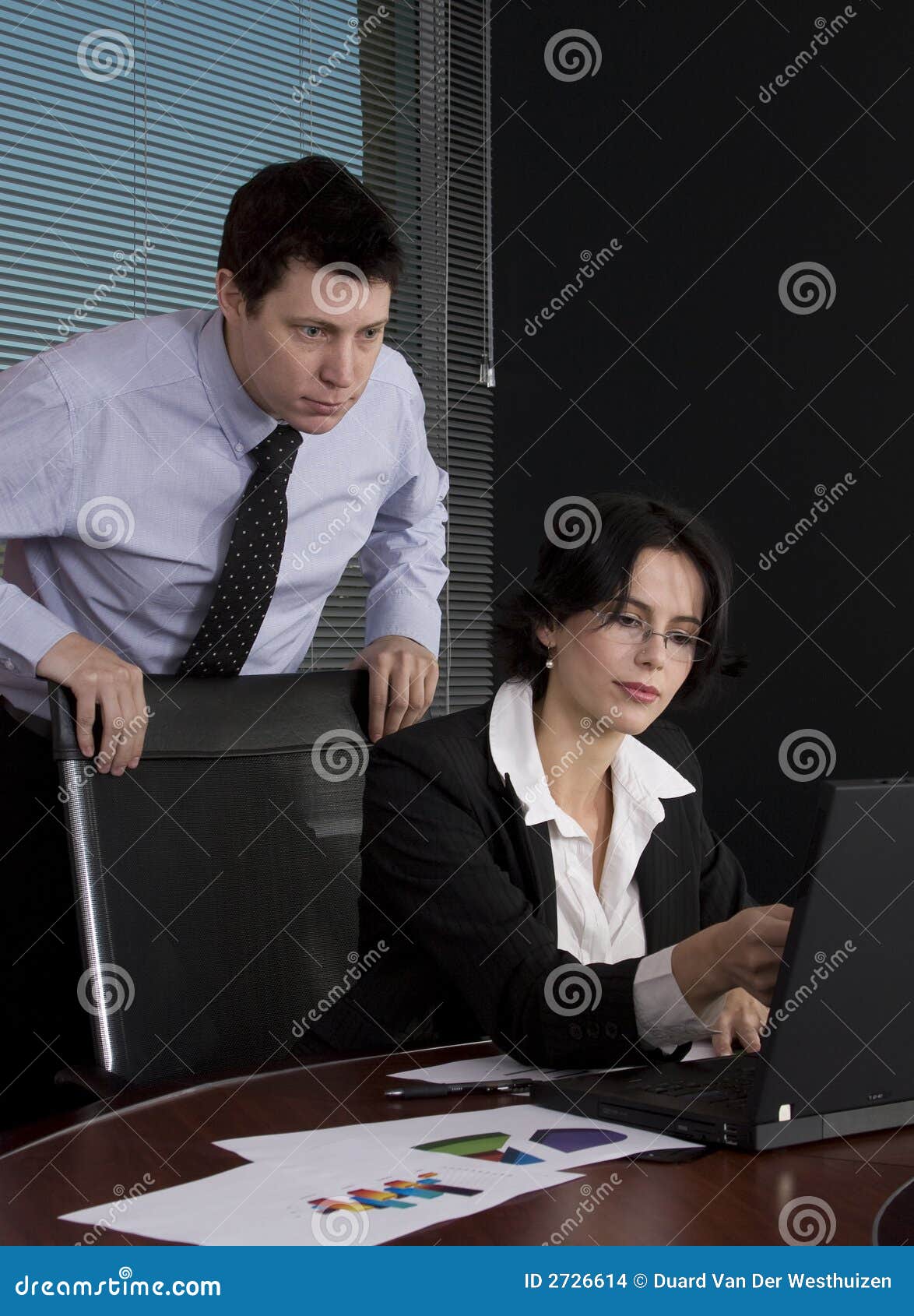 Business man over shoulder stock photo. Image of corporation - 2726614