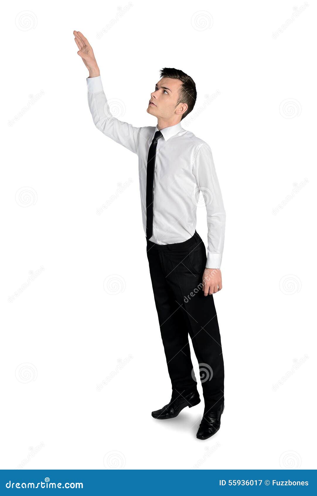 Business Man Pick Something Stock Image - Image of catch, imaginary ...