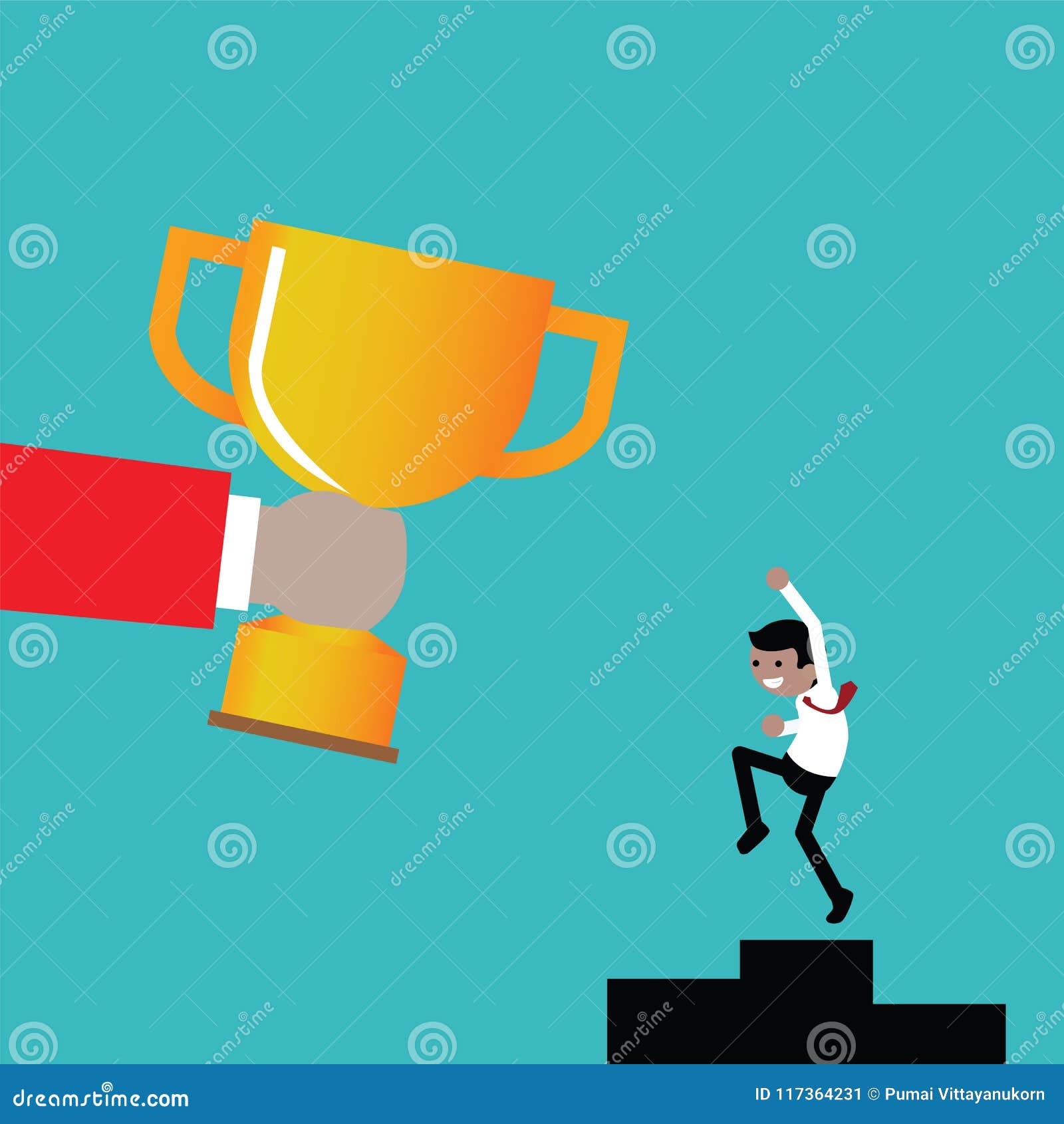 Big Trophy stock vector. Illustration of award, gold - 117364231