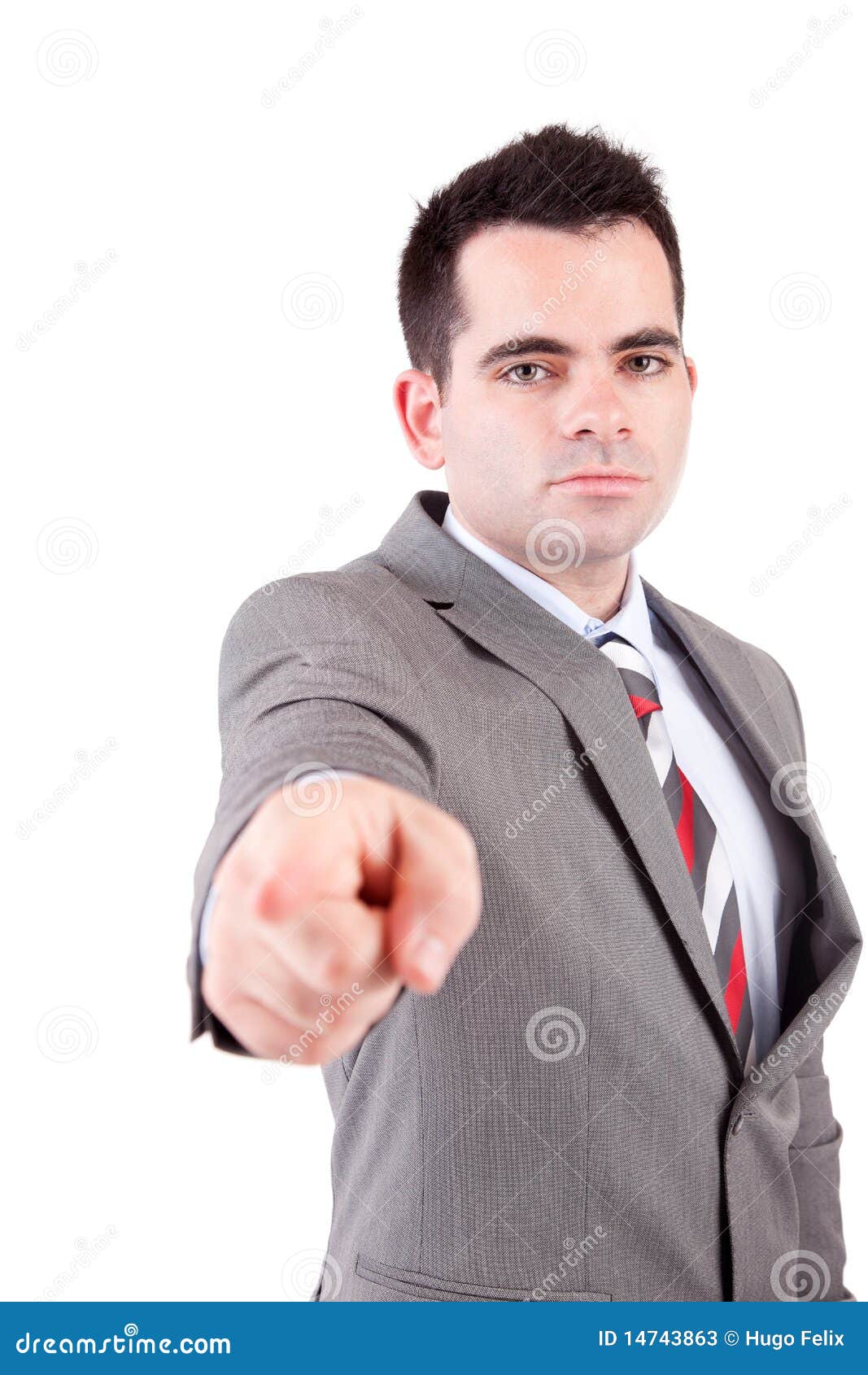 Business Man, Pointing Forward Stock Image - Image of good, builder ...