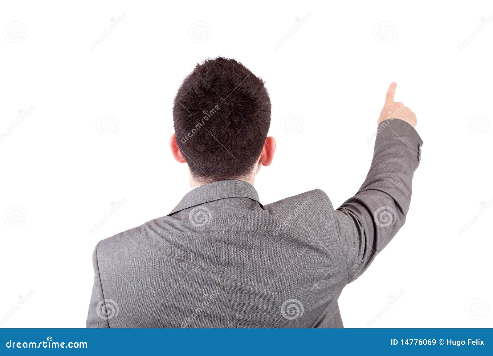Business Man, Pointing Forward Stock Image - Image of elegant, male ...