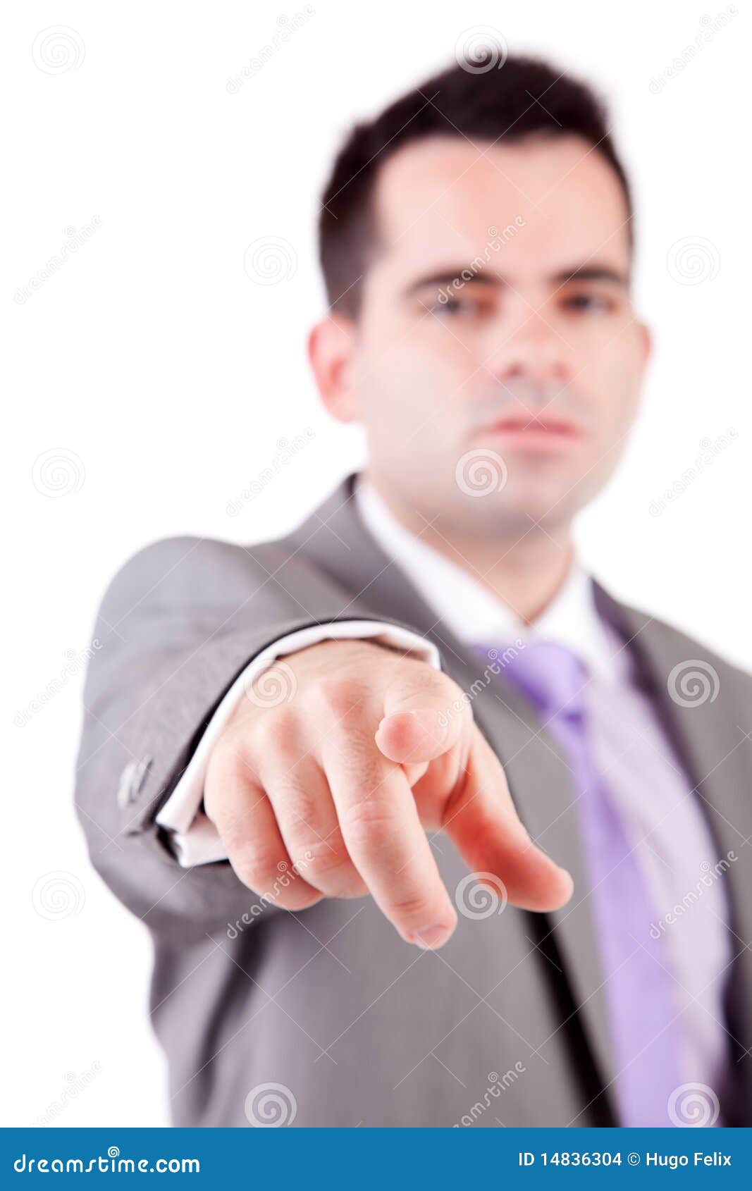Business Man, Pointing Forward Stock Photo - Image of business, builder ...