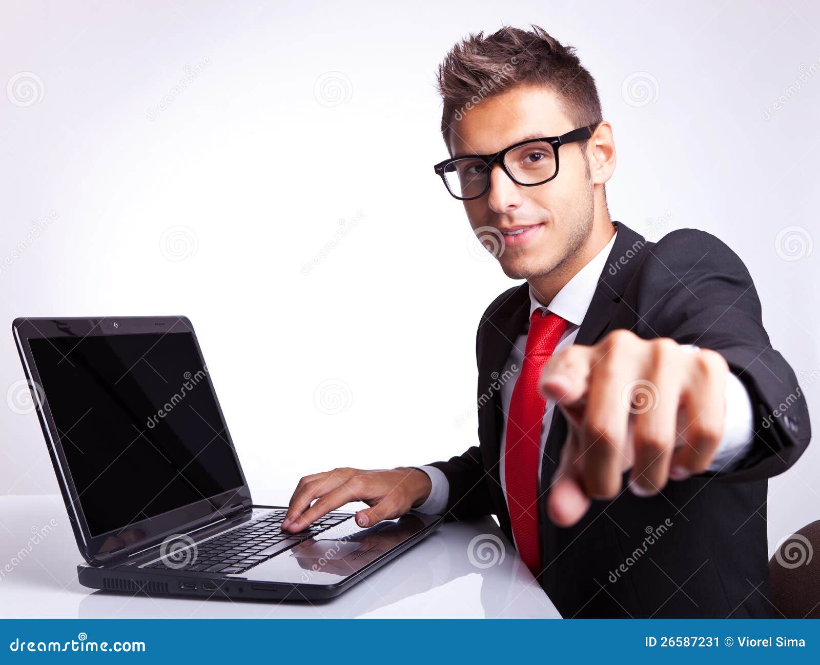 Business Man Pointing His Finger Stock Image - Image of choosing ... Business Man Pointing His Finger Stock Image - Image of choosing ...