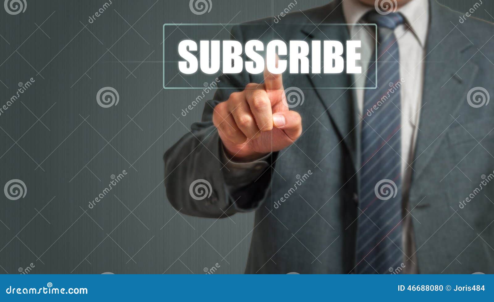 Business Man Pointing Subscribe Stock Photo - Image of male, help: 46688080