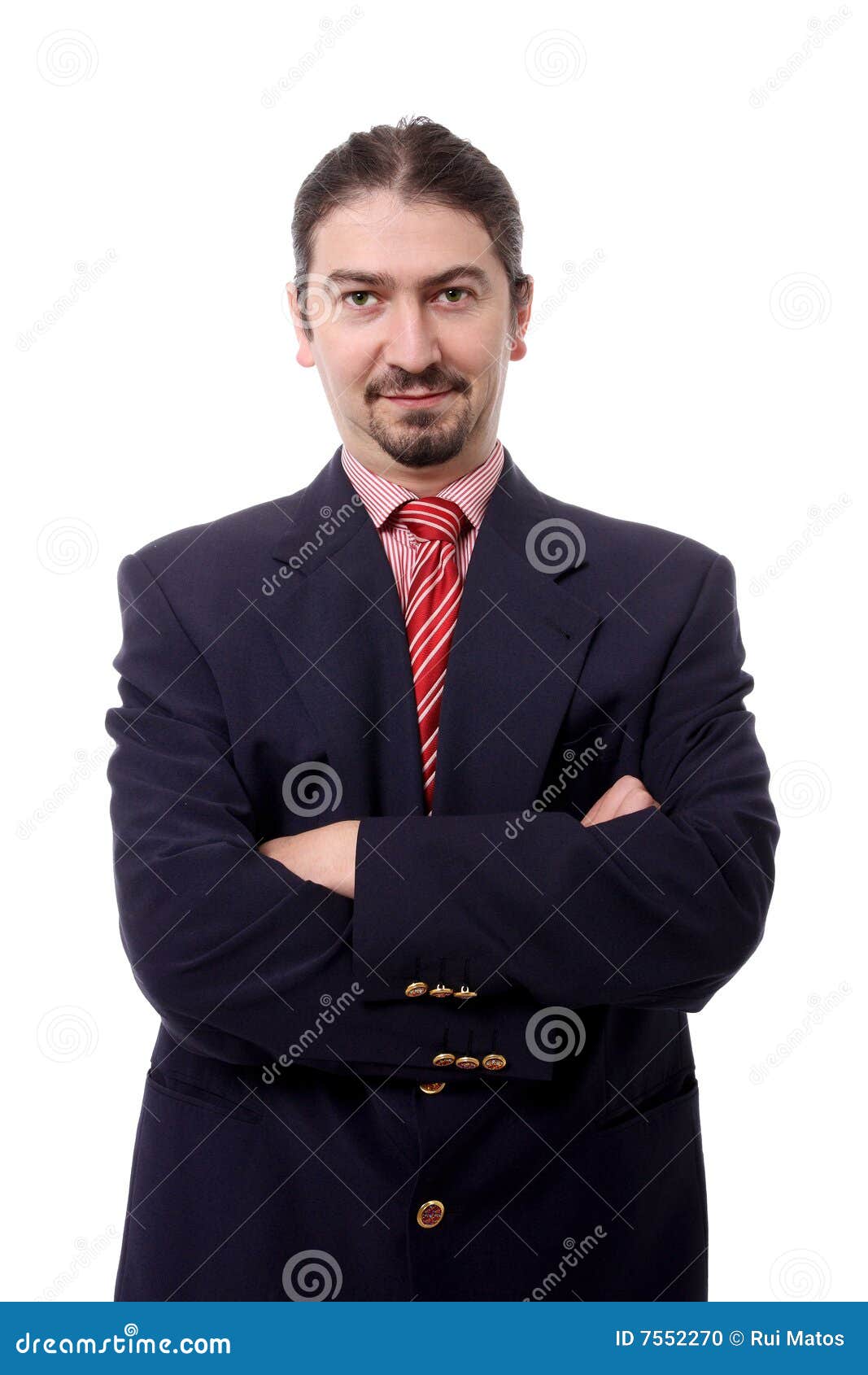 Business man portrait stock photo. Image of fashionable - 7552270