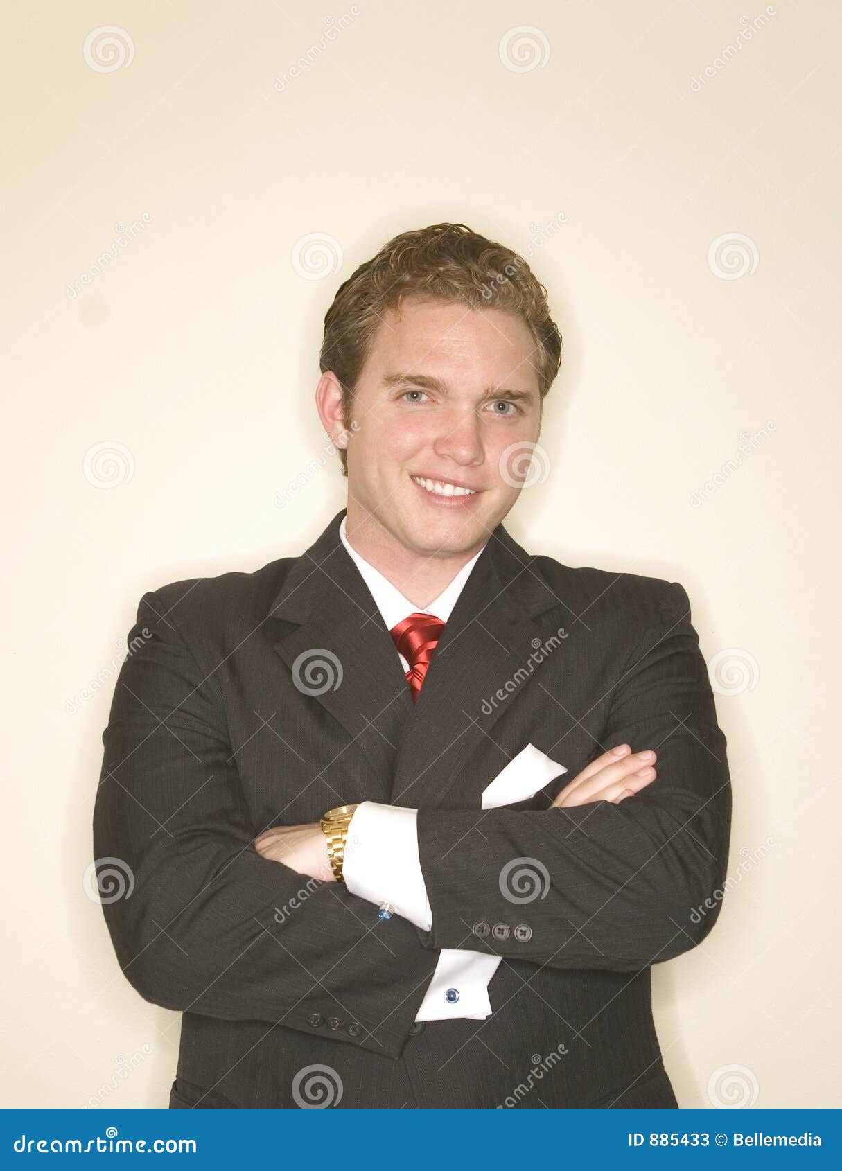 Business Man in Power Pose 10 Stock Image - Image of businessman ...