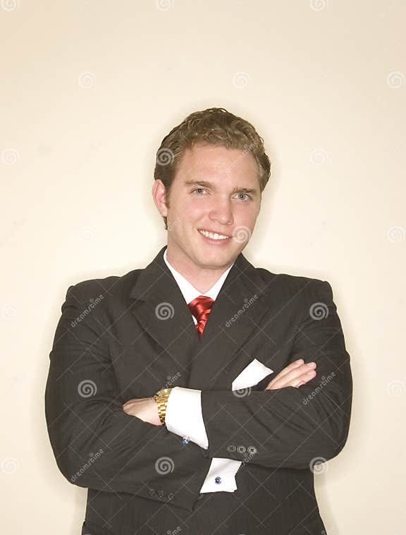 Business Man in Power Pose 10 Stock Image - Image of businessman ...