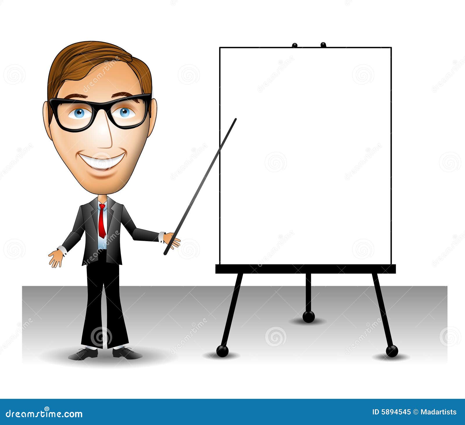 Business Man Presenting stock illustration. Illustration of illustrated ... Business Man Presenting stock illustration. Illustration of illustrated ...