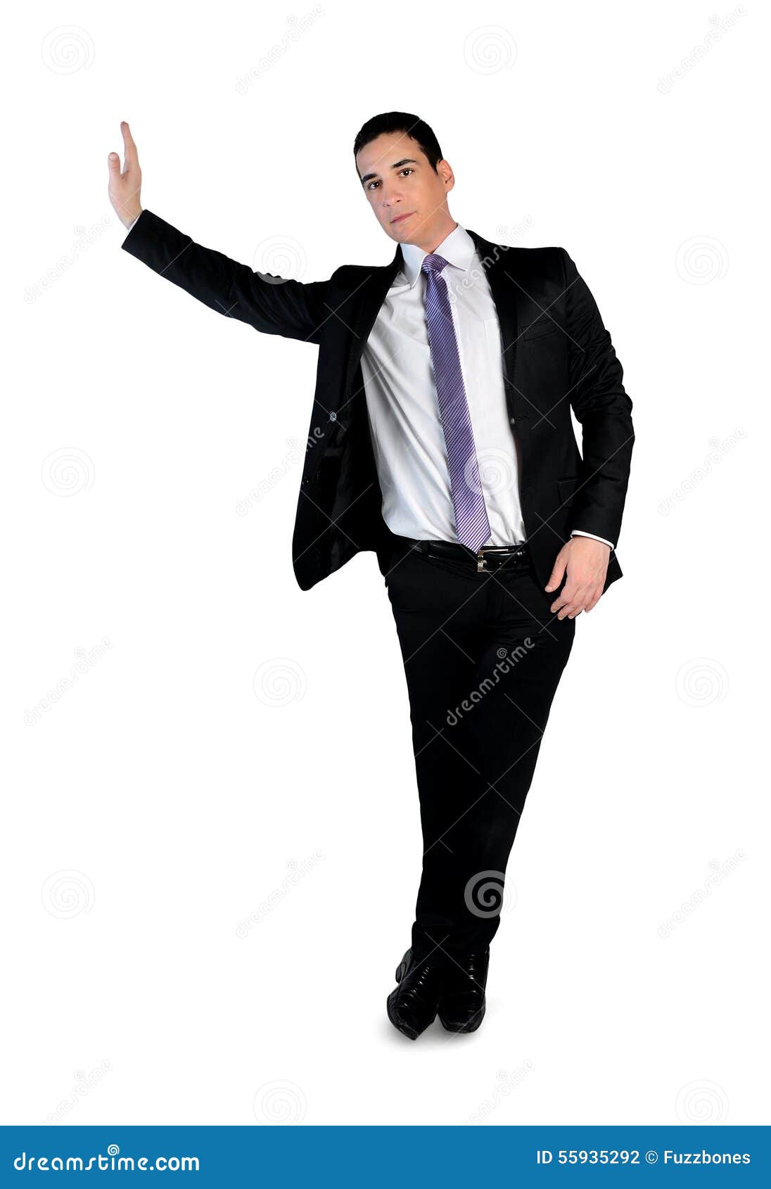 Business Man Presenting Something Stock Photo - Image of concept ...
