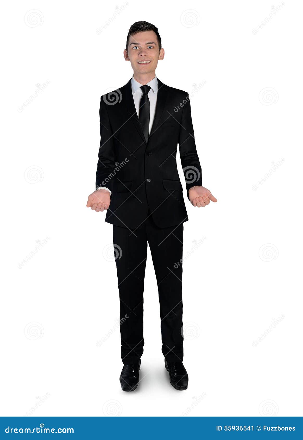 Business Man Presenting Something Stock Image - Image of employee ...