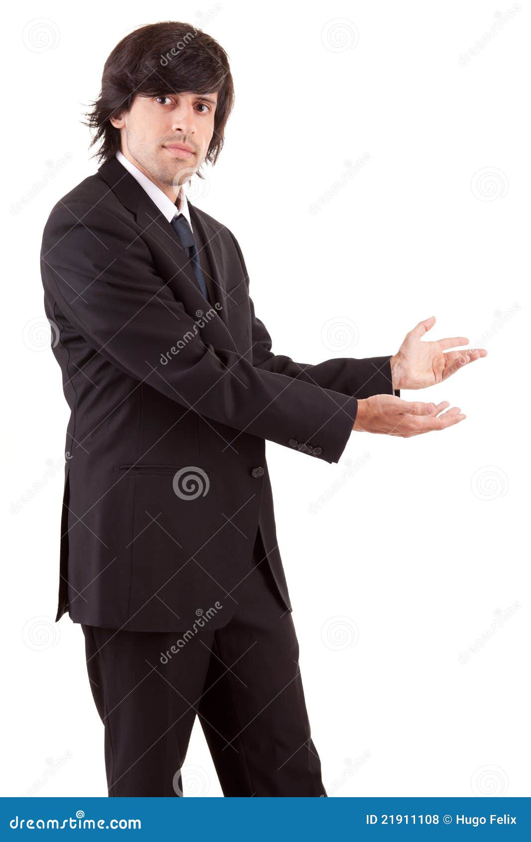 Business Man Presenting Your Product Stock Photo - Image of boss ... Business Man Presenting Your Product Stock Photo - Image of boss ...