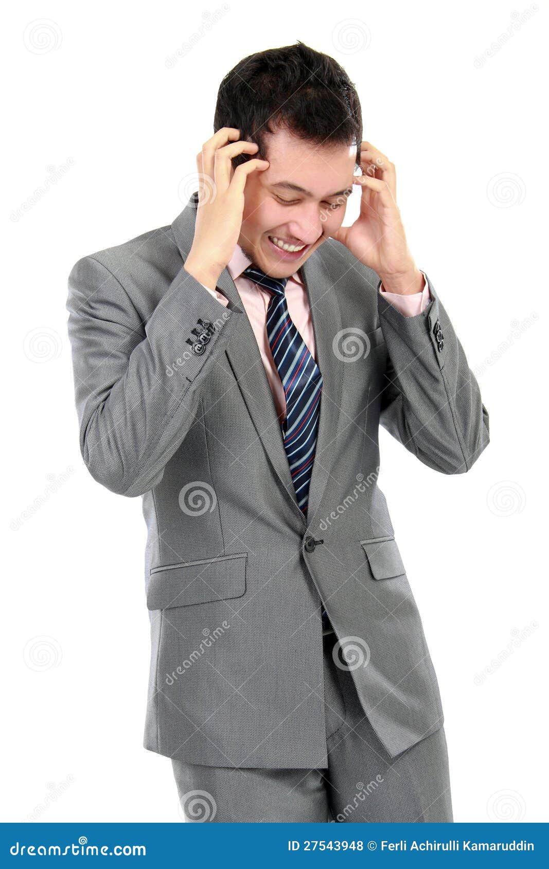Business Man with Problems and Stress Stock Photo - Image of crisis ...