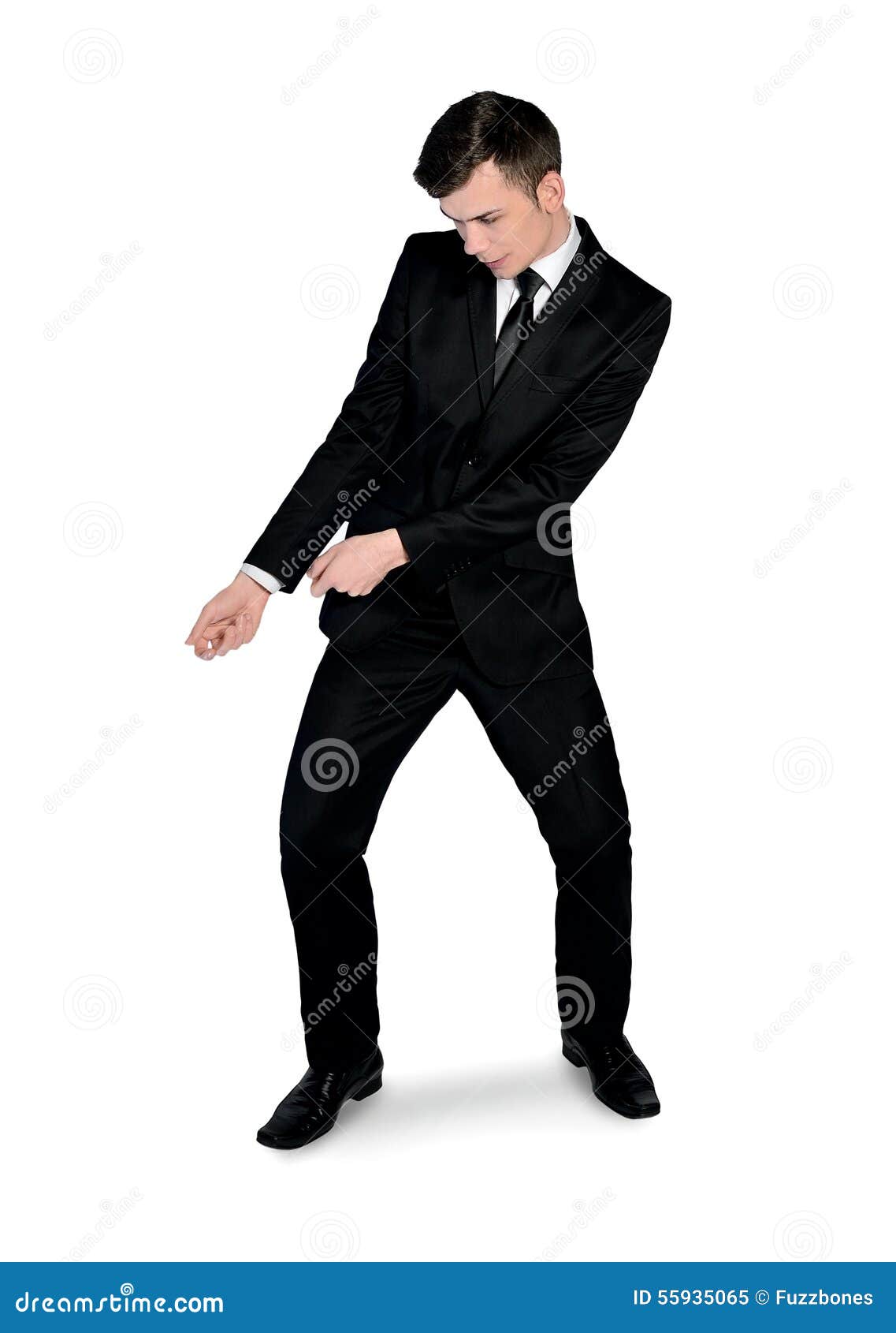Business Man Pull Something Stock Image - Image of full, fullbody: 55935065