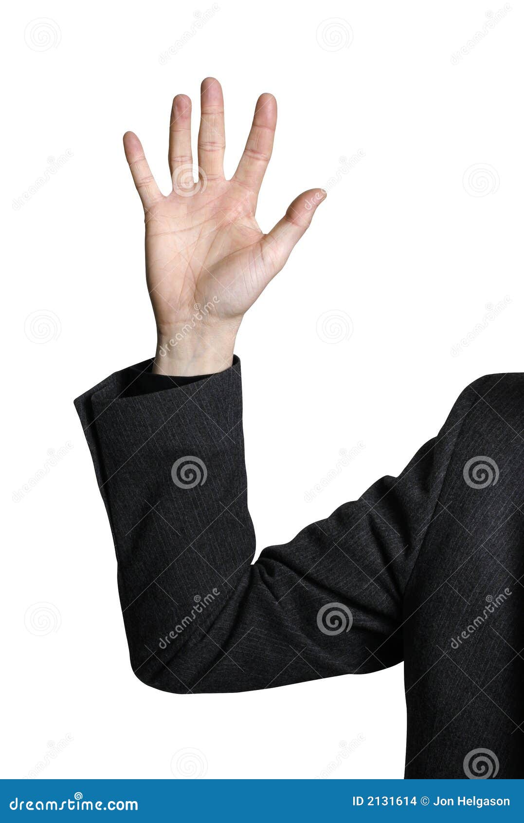 Business man raising hand stock photo. Image of isolated - 2131614
