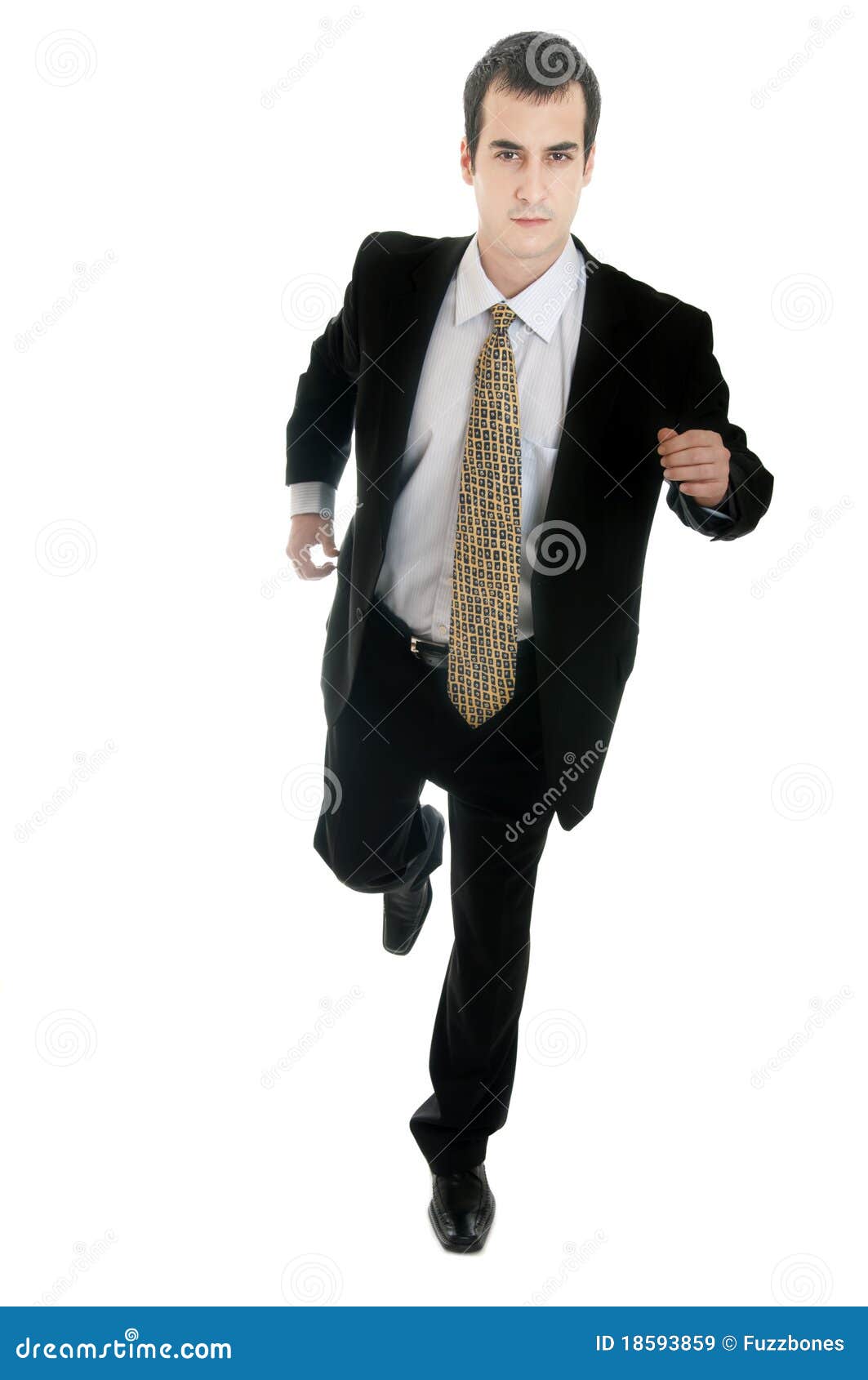 Business man running stock image. Image of race, entrepreneur - 18593859