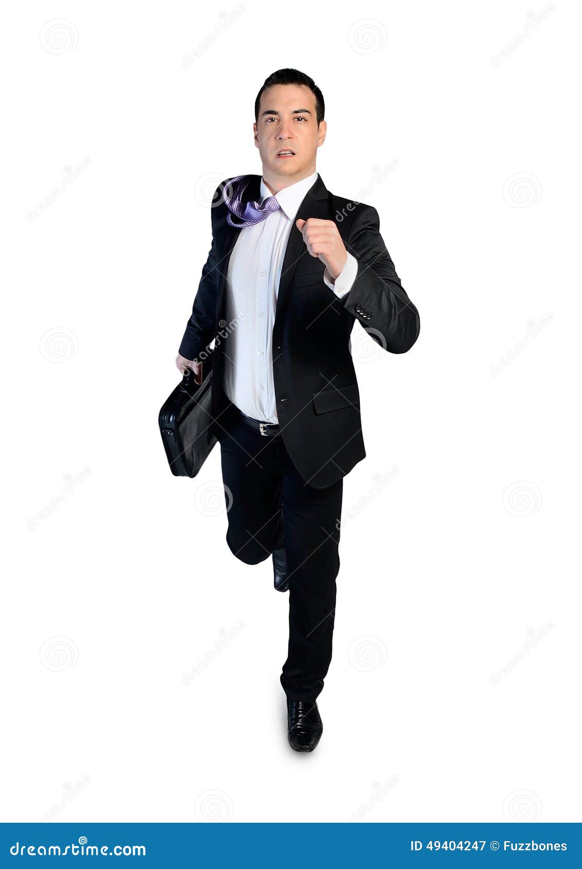 Business man running away stock image. Image of manager - 49404247
