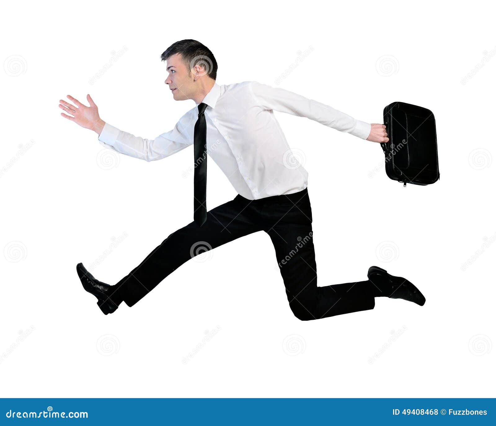Business man running stock photo. Image of running, jump - 49408468
