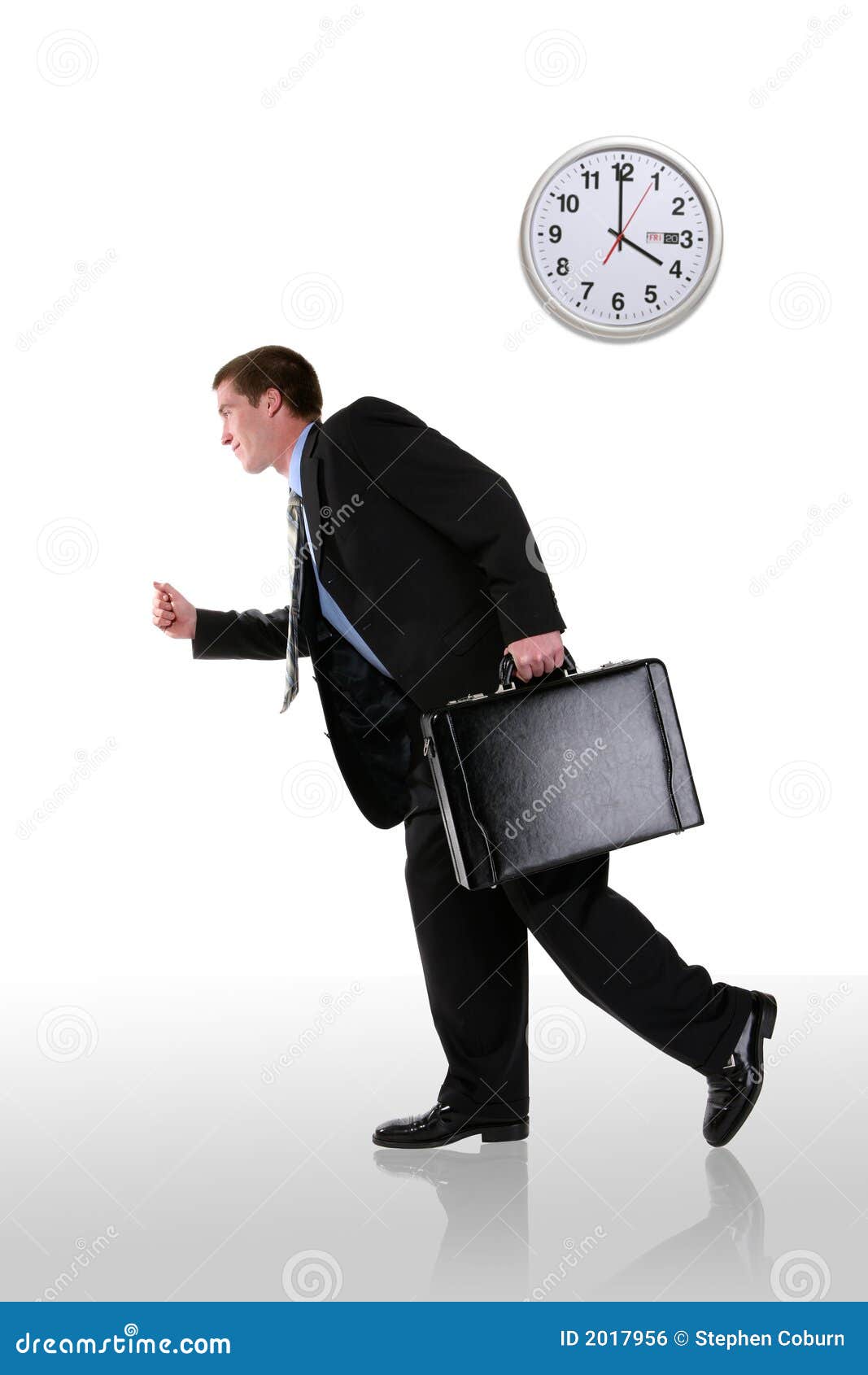 Business Man Running Late stock photo. Image of dash, hansome - 2017956