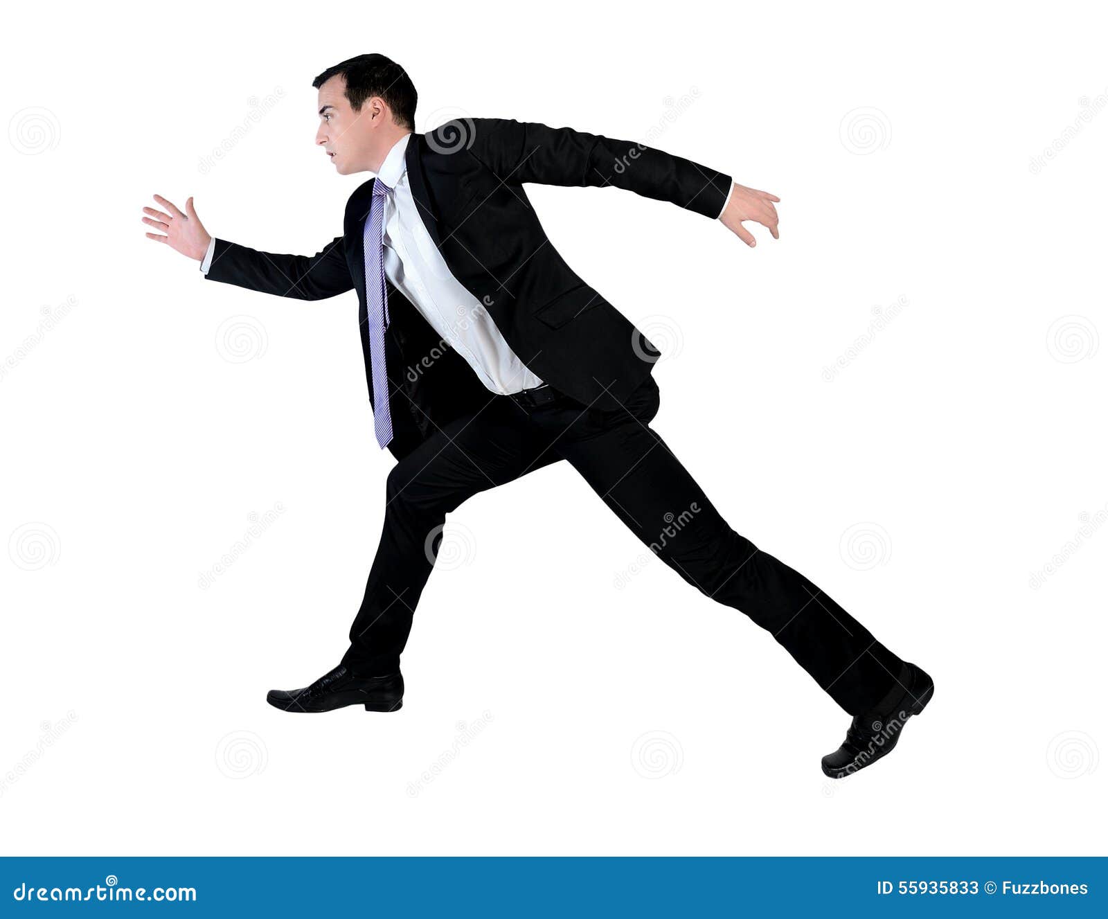 Business man running side stock image. Image of copy - 55935833