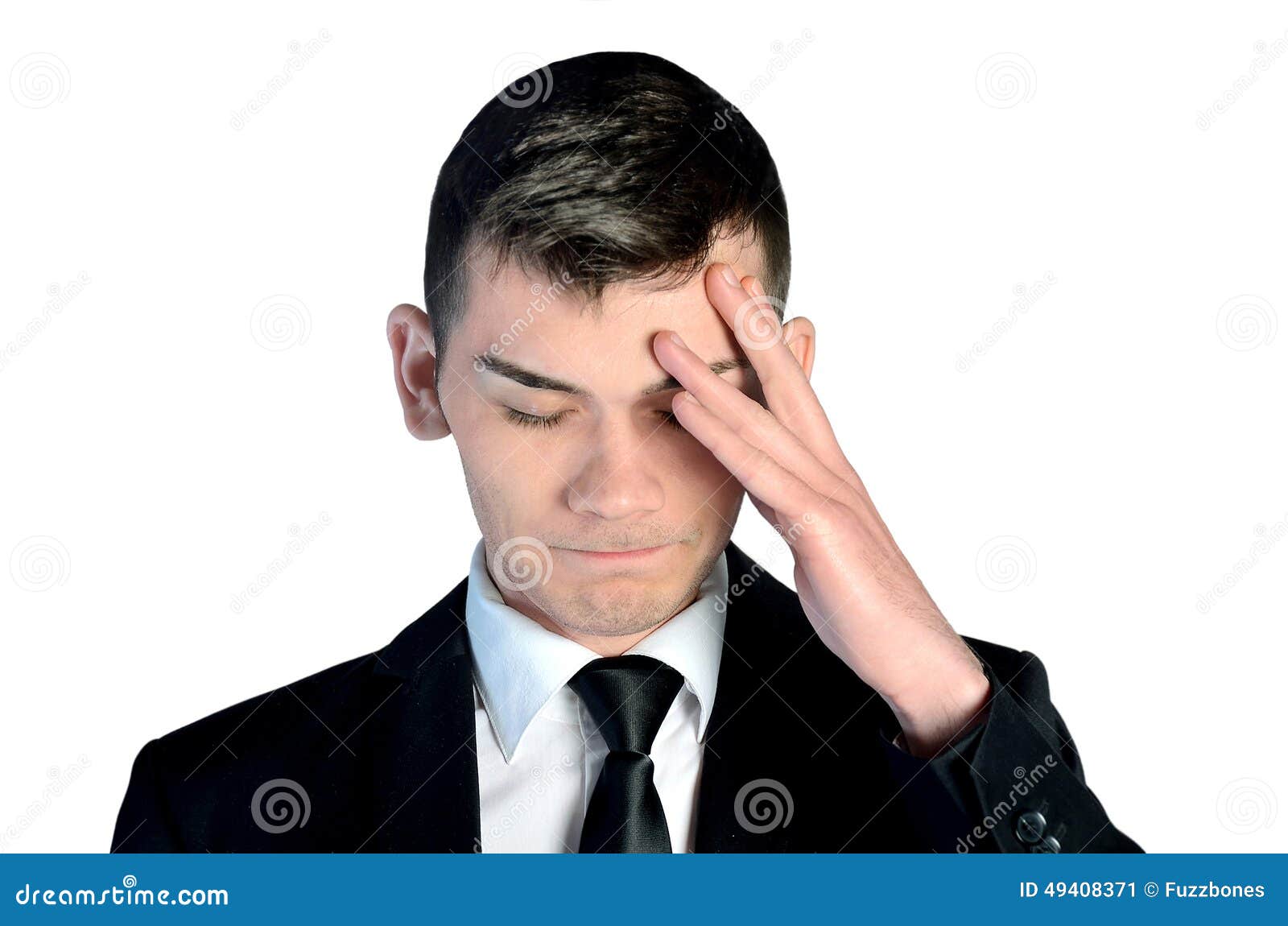 Business man sad stock image. Image of disappointed, angry - 49408371