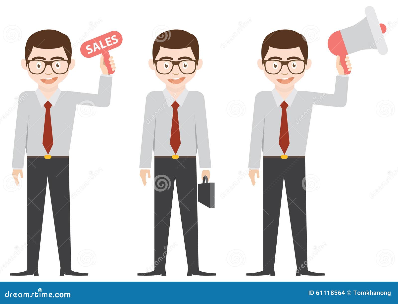 Business man for sale stock vector. Illustration of agape - 61118564