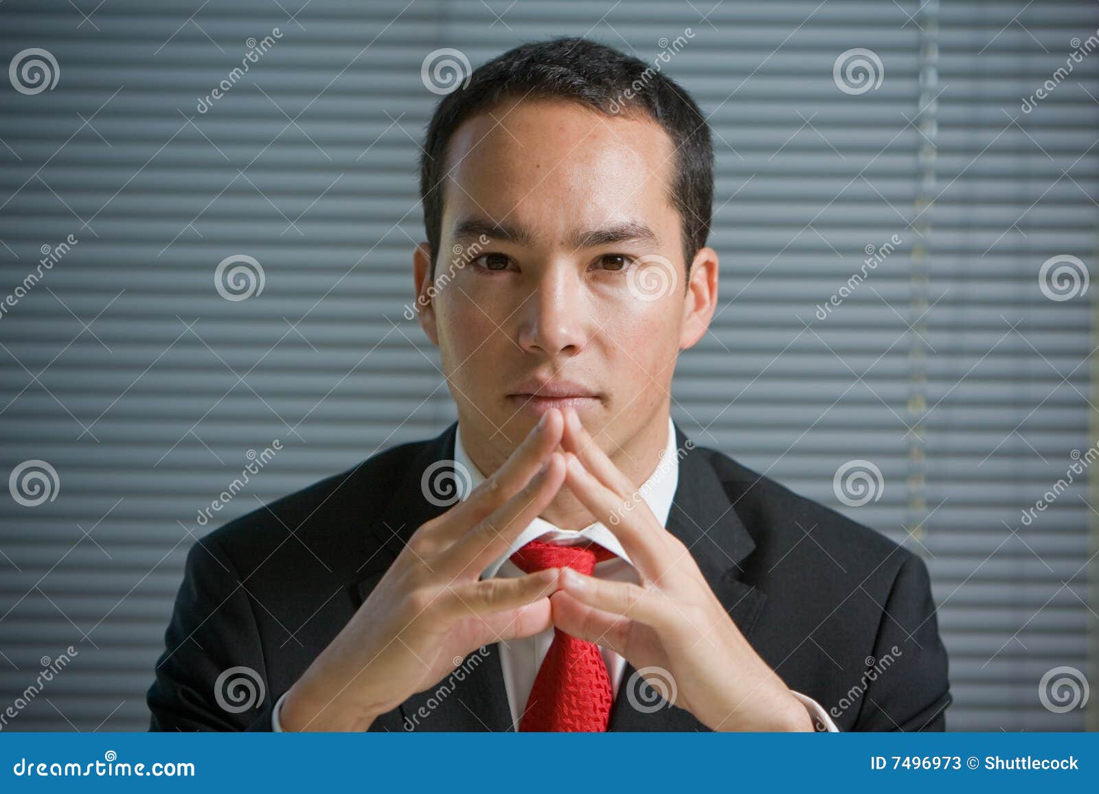 Business Man Serious Concentrated Look Stock Image - Image of adult ...